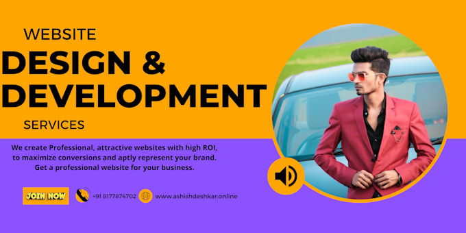 Build a modern and professiona wordpress website with a unique web ...