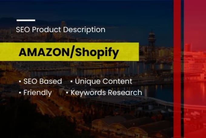 Write seo optimized product descriptions by Ash1357 | Fiverr Write seo optimized product descriptions by Ash1357 | Fiverr