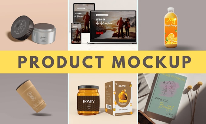 Create photoshop smart object product mockup by Sabahat_riaz7 | Fiverr