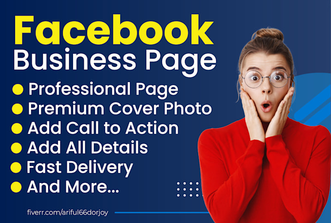 Do professional facebook business page setup and design by Ariful66dorjoy | Fiverr