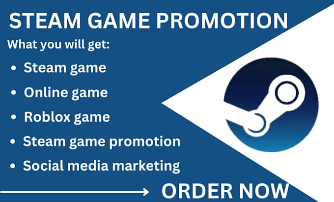Do steam game promotion roblox game, video game, online game to go ...