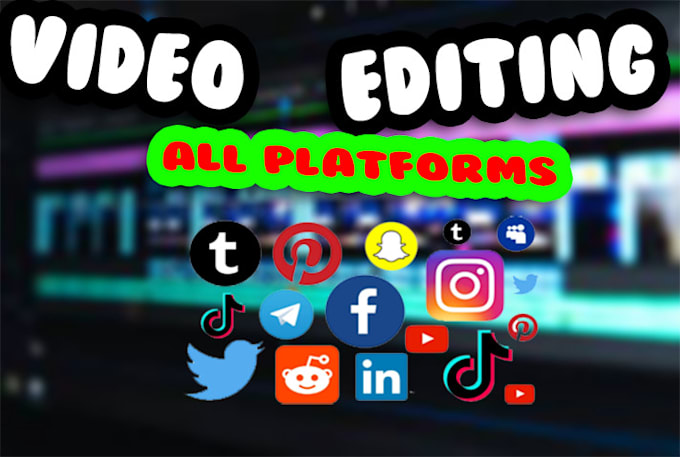 Edit your videos for any platform by Thepoier | Fiverr
