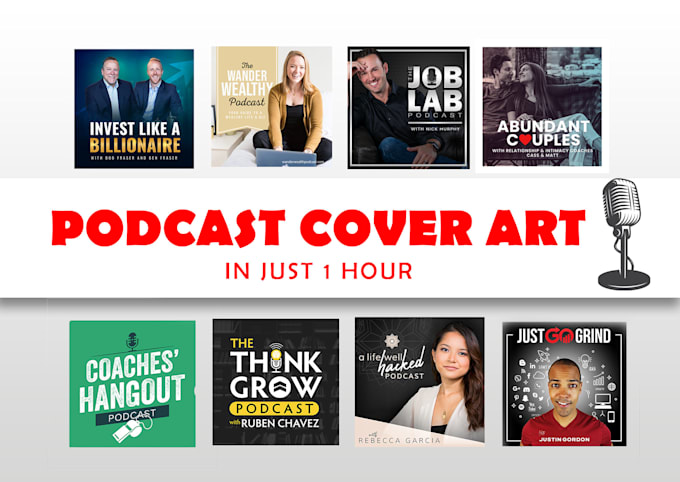 Design podcast artwork or podcast design or podcast cover art by ...