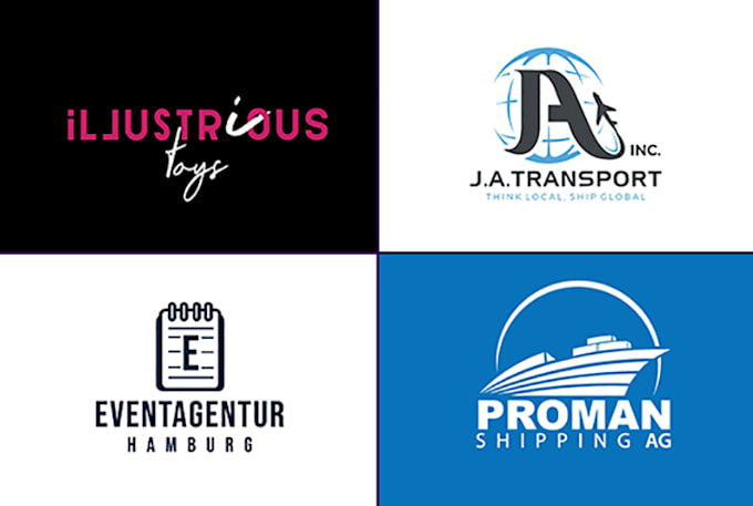 Make a good looking creative shipping logo design by Hilda_shay | Fiverr