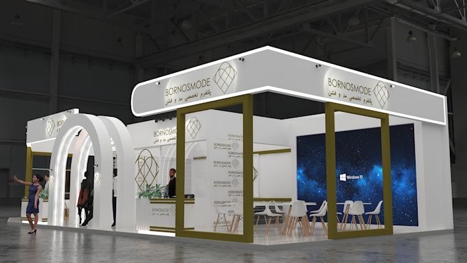 Design trade show booth, exhibition stall, kiosk, stand by Matya ...