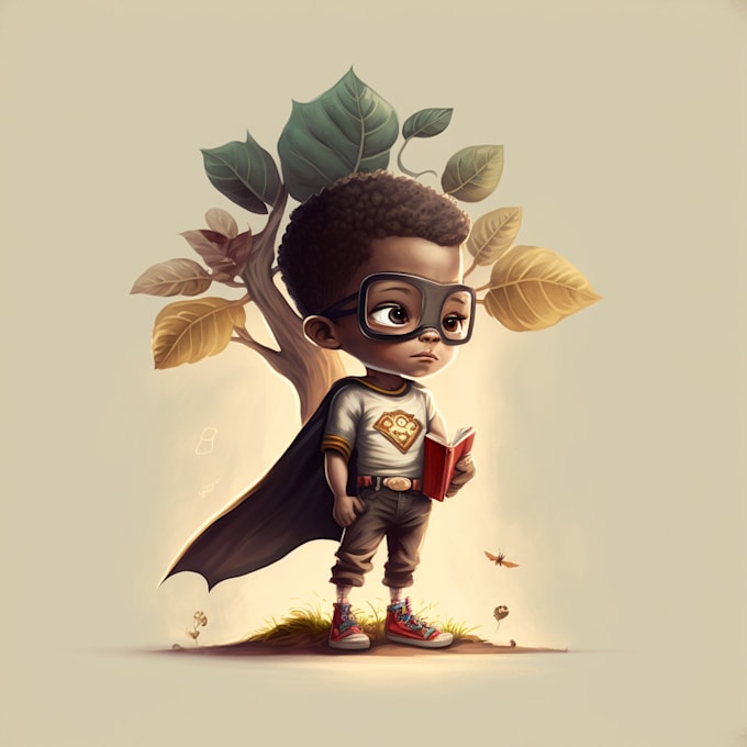 Create childrens story book characters by Remo615 | Fiverr