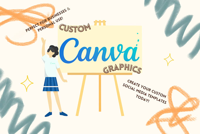 Create custom canva graphic designs by Zjaycc | Fiverr