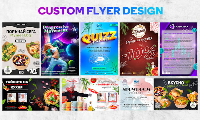 Design a promotional flyer for your business by Shanel93 | Fiverr