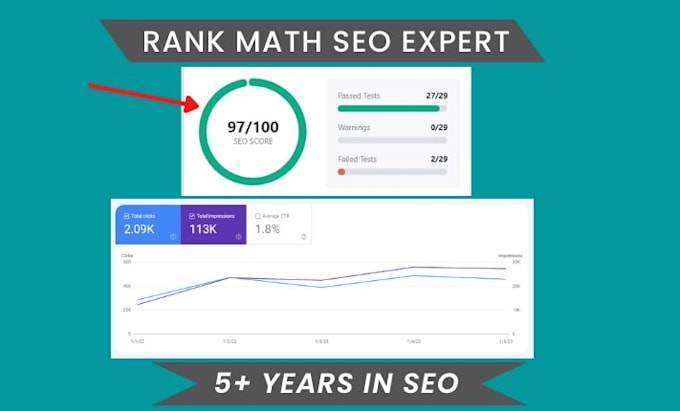 Setup rank math seo with 95 score to achieve top google rankings by ...
