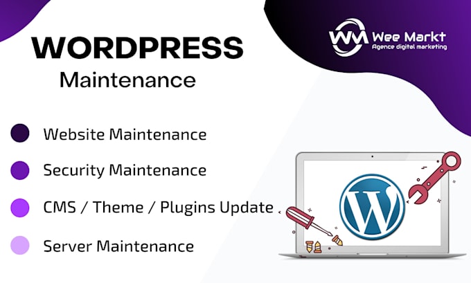 Do website maintenance, speed optimization, security updates by ...