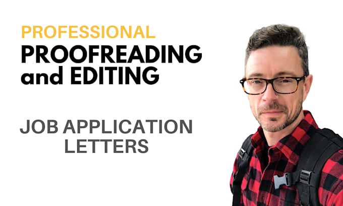Proofread and edit your job application letter by Levi_stroppel | Fiverr