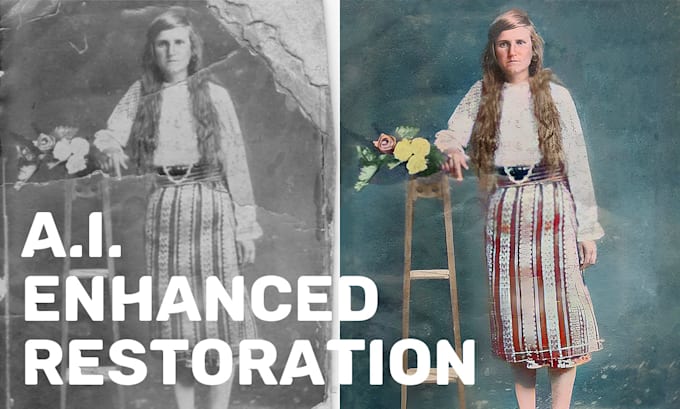 Colorize and restore old photos, professional grade by Marmuto | Fiverr