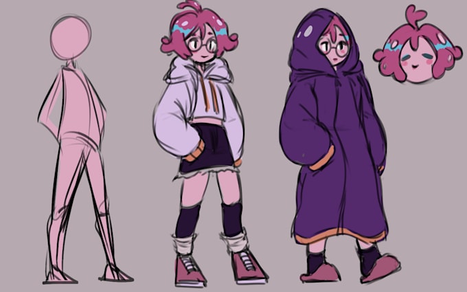 Draw you in anime style and chibi style by Kurbies | Fiverr