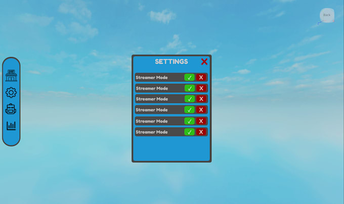 Create roblox ui designs for you by Sneakydrreamer | Fiverr