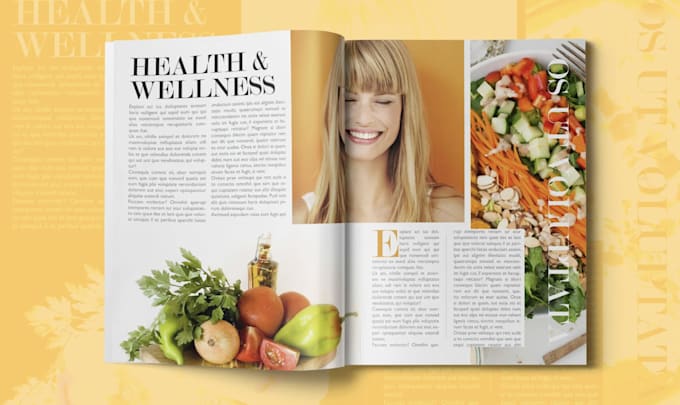 Design clean professional booklet, programs, catalog by Adamishpro | Fiverr