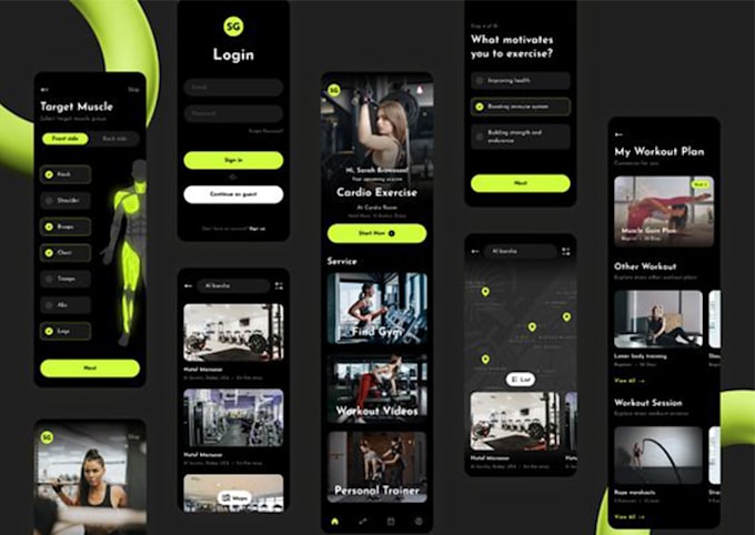 Design any app user interface by Matt_chrix | Fiverr