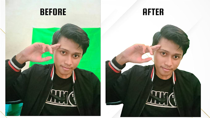 Do professional remove background,thumbnail, flyer design and green ...