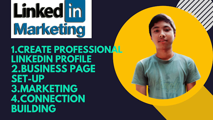 Create linkedin profile, page, marketing and lead generation by ...