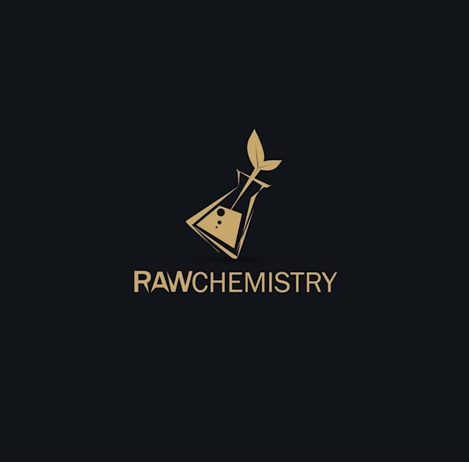 Design an entirely new brand beautiful logo for raw chemistry by Selena ...
