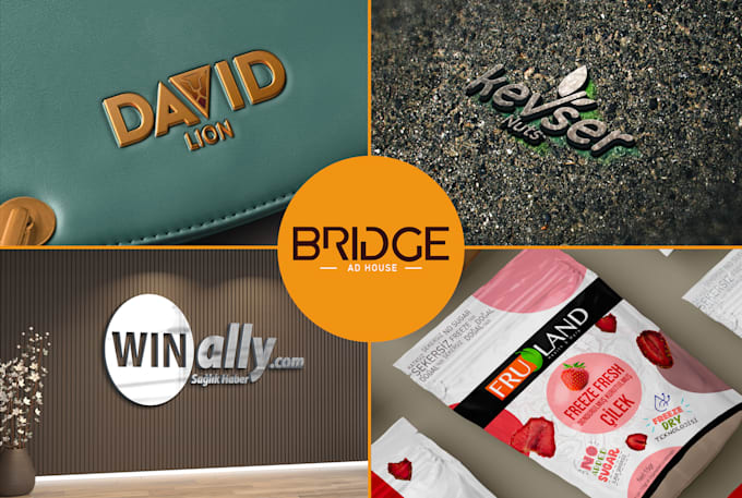 Make creative modern simple clean minimal company logo by Bridgeadhouse | Fiverr