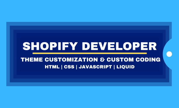 Do shopify custom coding, customize shopify theme using html, css and ... Do shopify custom coding, customize shopify theme using html, css and ...