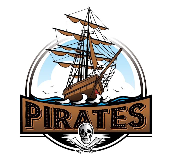 Do make an modern pirate logo for your business by Aiden_cook4 | Fiverr