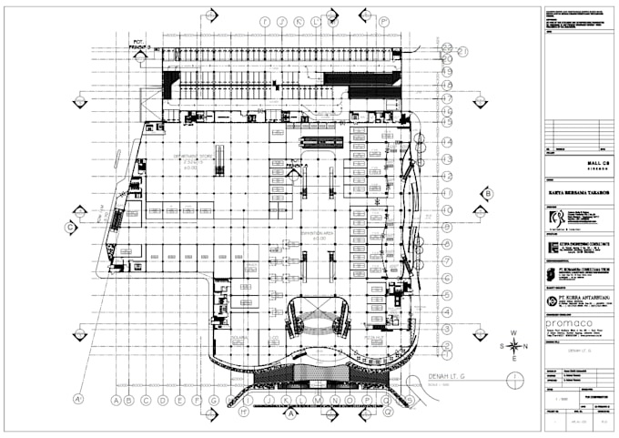 Draw, redraw 2d architectural floor plan autocad by Muflih221 | Fiverr