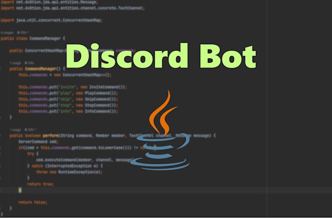 Create A Custom Discord Bot With Java By Kifodev Fiverr