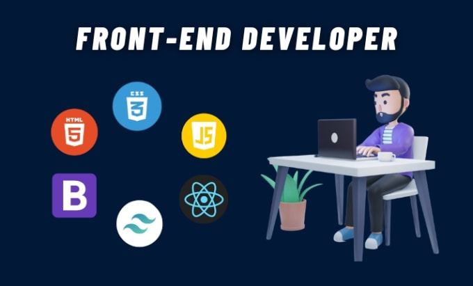 Be Your Front End Web Developer Using React Js Html Css Javascript Bootstrap By Nullcoder