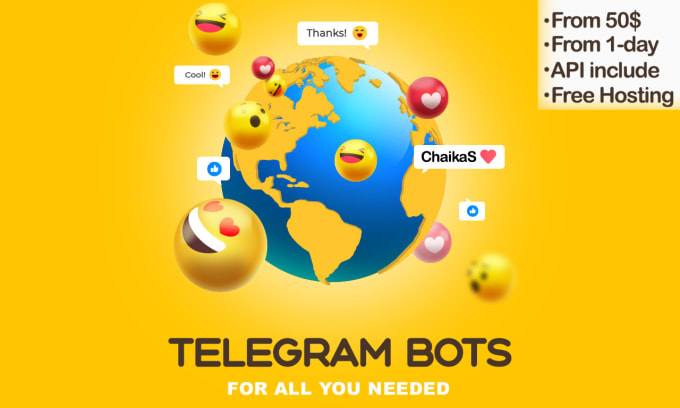 Develop a telegram chatbot by Lookliketool400 | Fiverr