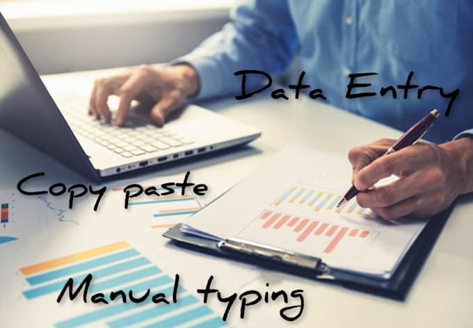 Do data entry, manual typing, copy paste, data analysis by Ikrazz | Fiverr