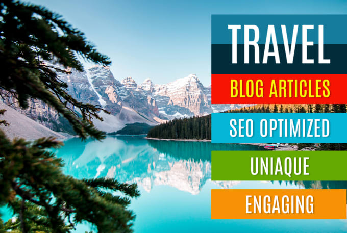 Create travel blog article, seo optimized, engaging and informative by ... Create travel blog article, seo optimized, engaging and informative by ...