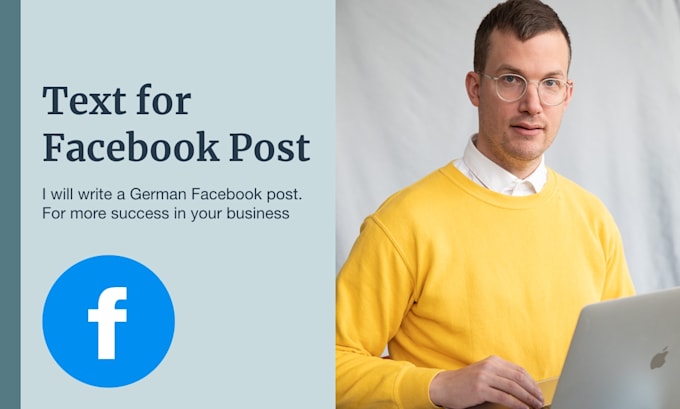 Write a german facebook post by Yes_digital | Fiverr