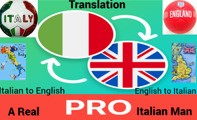Translate from english to italian and italian to english by ...