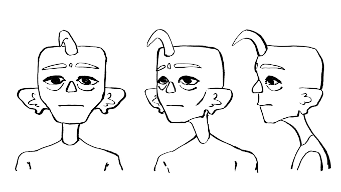 A traditional character animation by Inmaviii | Fiverr