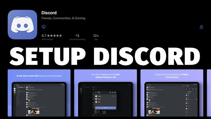 Create your discord server and set it up in the way you like by Mark ...