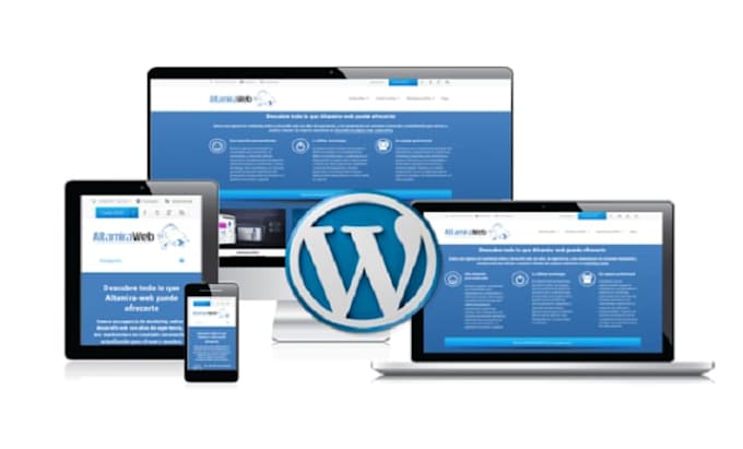 Do design responsive wordpress website, fast loading by Marketingranker | Fiverr