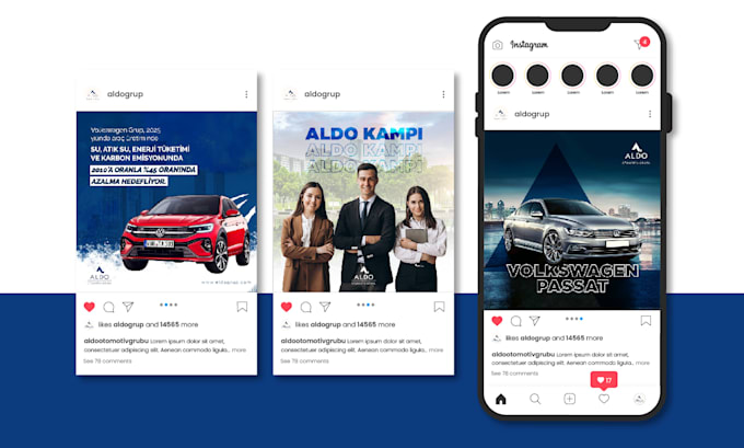 Design social media post designs for facebook or instagram by Gizemgoc ...