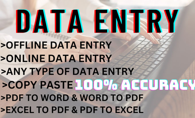 Di data entry for ms word,excel and any kind of data entry , by ...