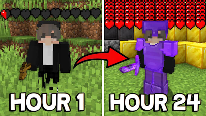 Create a youtube thumbnail for your minecraft video by Johnsgadzil | Fiverr