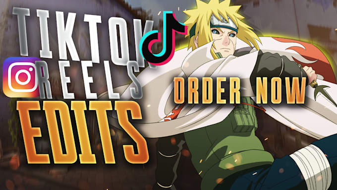 Create Viral Tiktok Reel Anime Music Video Amv By Dophotoshop Fiverr