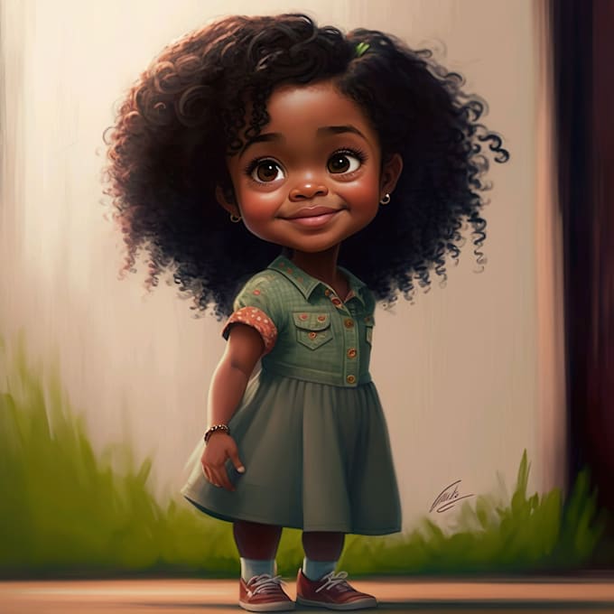 Create a imaginative characters for your story books and logo by ...