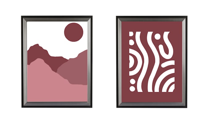 Design printable simple minimalist wall art or poster by Auliaanisya ...