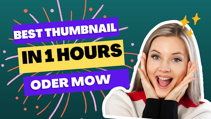Create a professional thumbnail design in 1 hour by Prateekhansda | Fiverr