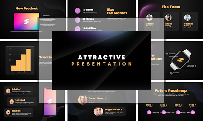 Make attrative powerpoint presentations and google slides by ...