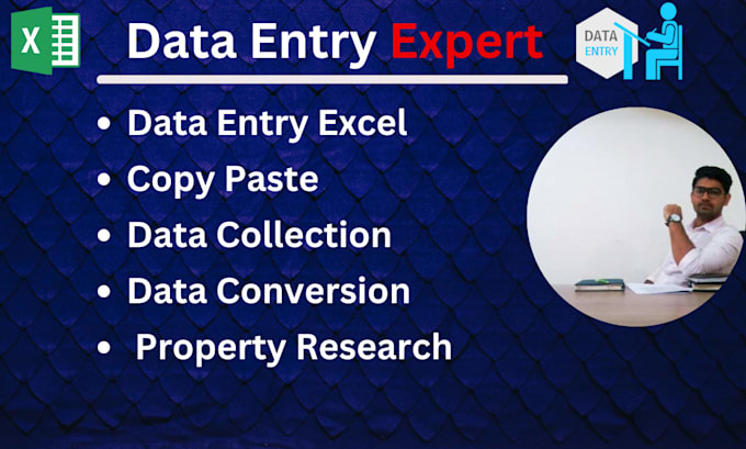Do excel data entry, copy paste, pdf to excel, web research and typing by Shahinsheikh864 | Fiverr