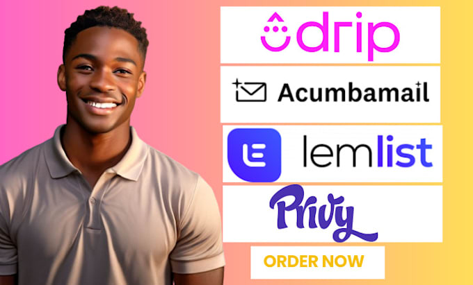 Set up drip campaign drip feed privy sharetribe marketplace lemlist ...