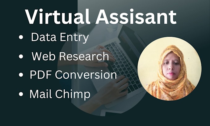 Be your personal virtual assistant and web researcher by Shamsun338464 ...