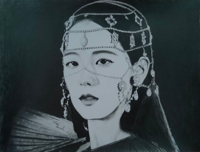 Draw realistic portrait of your loved ones by Sooya_ | Fiverr