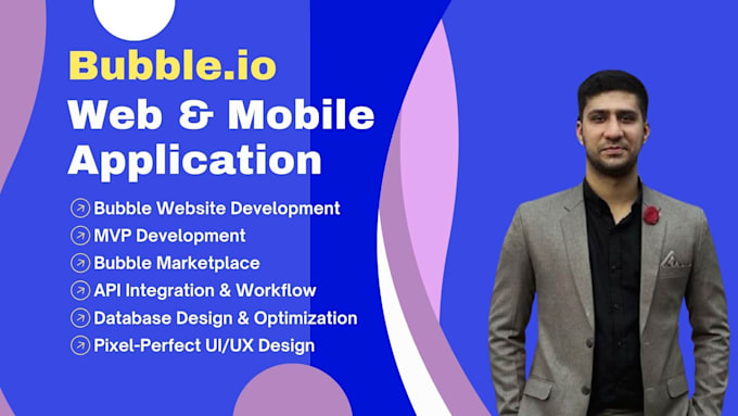 Develop saas mvp web apps using bubble io with api integrations by Muttharbutt | Fiverr